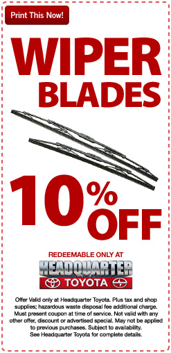 Toyota Service Specials Hialeah, FL | Toyota Parts Specials ...